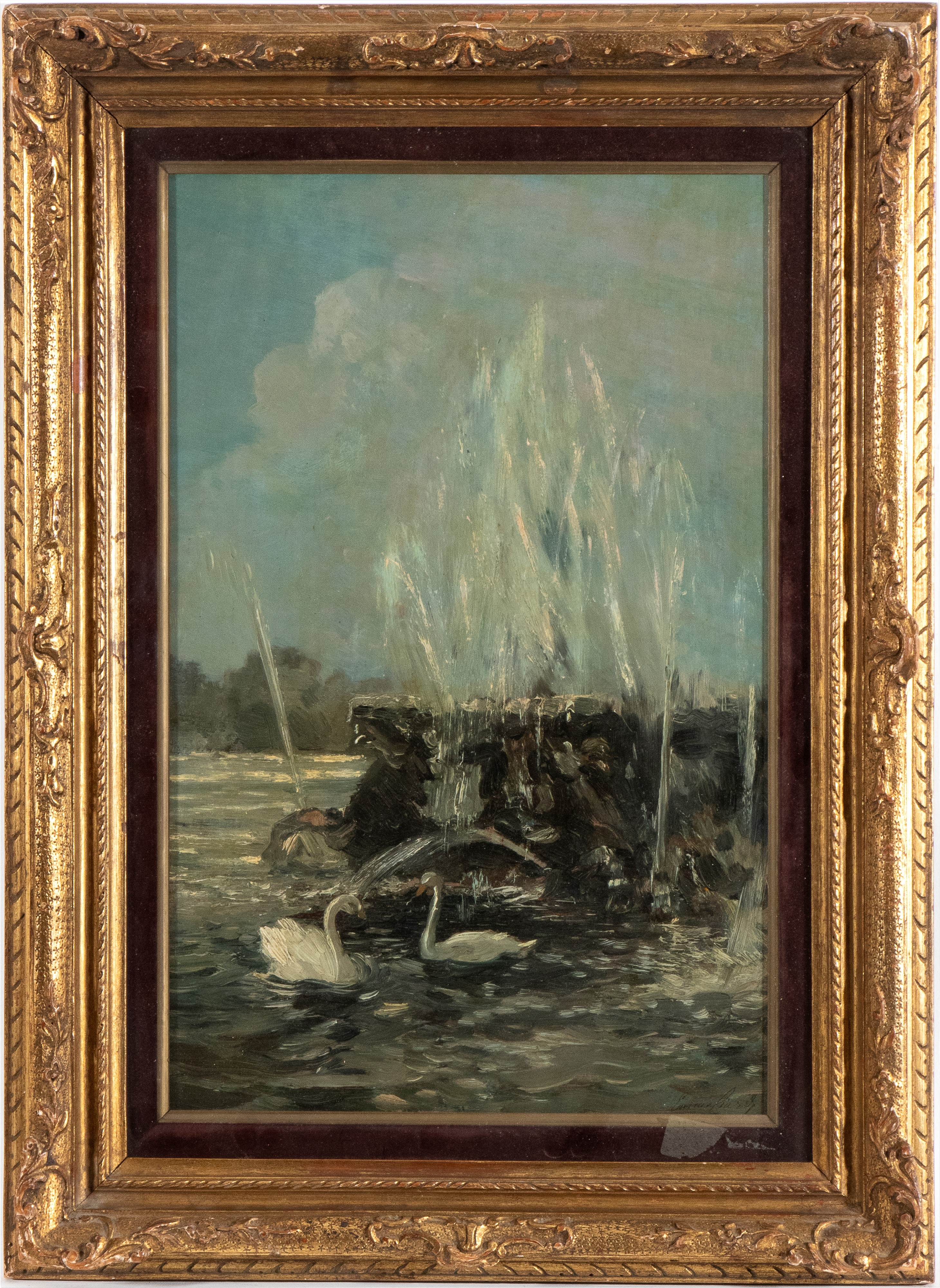 Emma Ciardi | La fontana dei cavalli | MutualArt