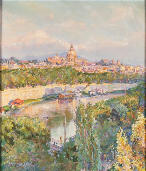 Elica Balla | View of Rome (1958) | MutualArt
