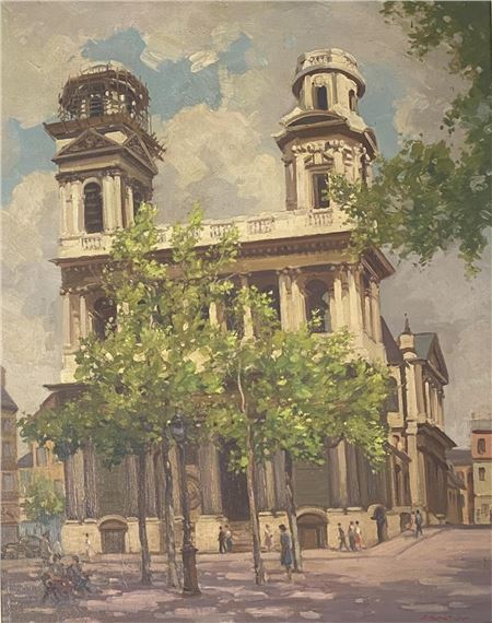 Henry Hanke | St Sulpice, Paris | MutualArt
