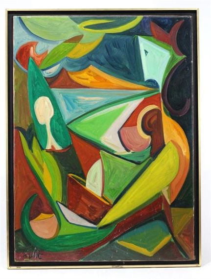 Philippe Joubert | Composition with a woman observing her child | MutualArt