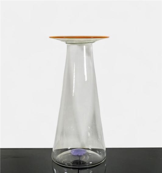 Mike Graves | Michael Graves Hand-Blown Art Glass Vase | MutualArt