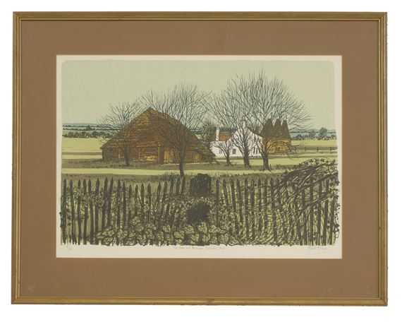 Robert Tavener | Old Barn and Farm near Tenterden, Kent | MutualArt