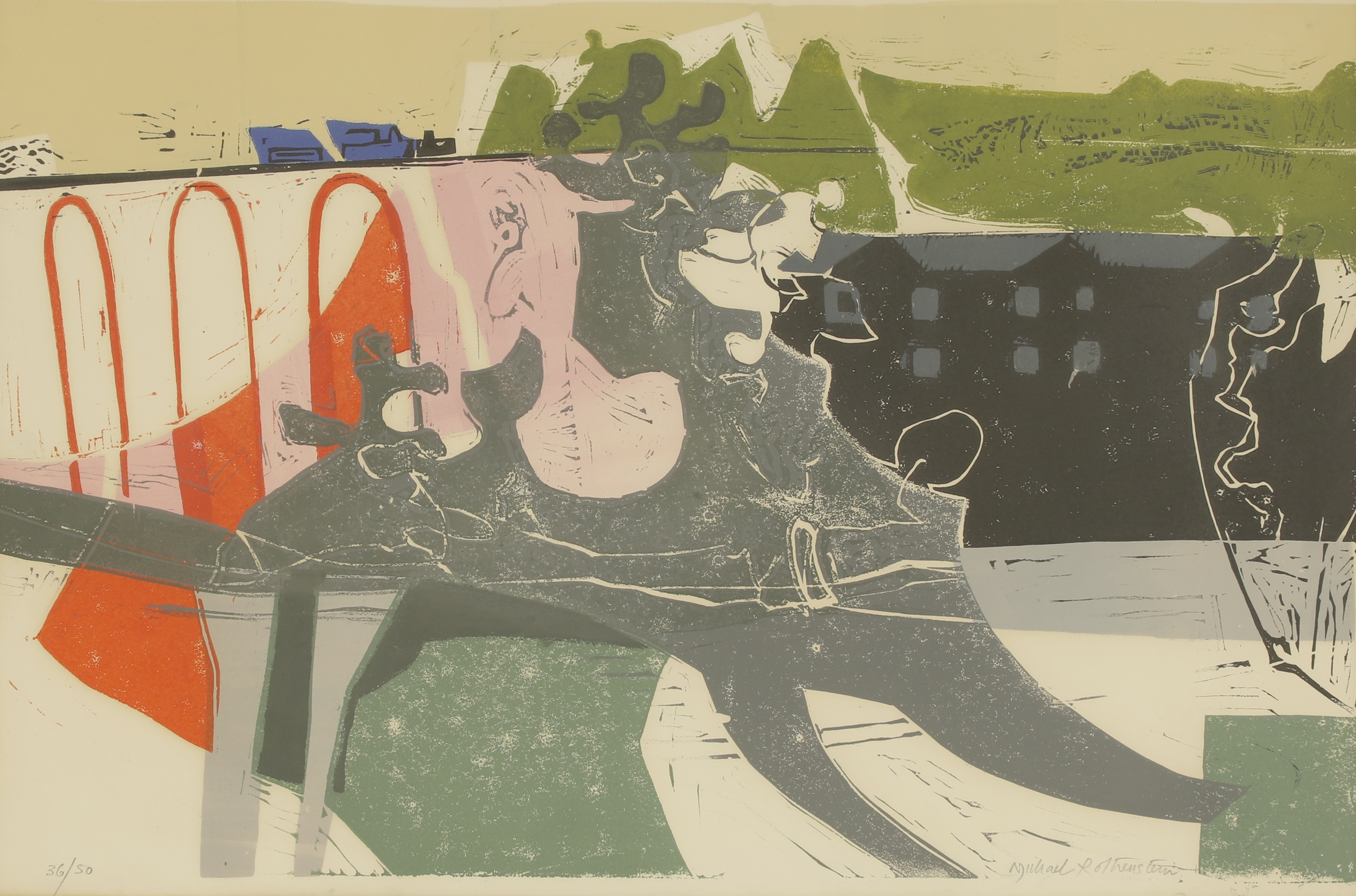 Michael Rothenstein | Viaduct (1955) | MutualArt