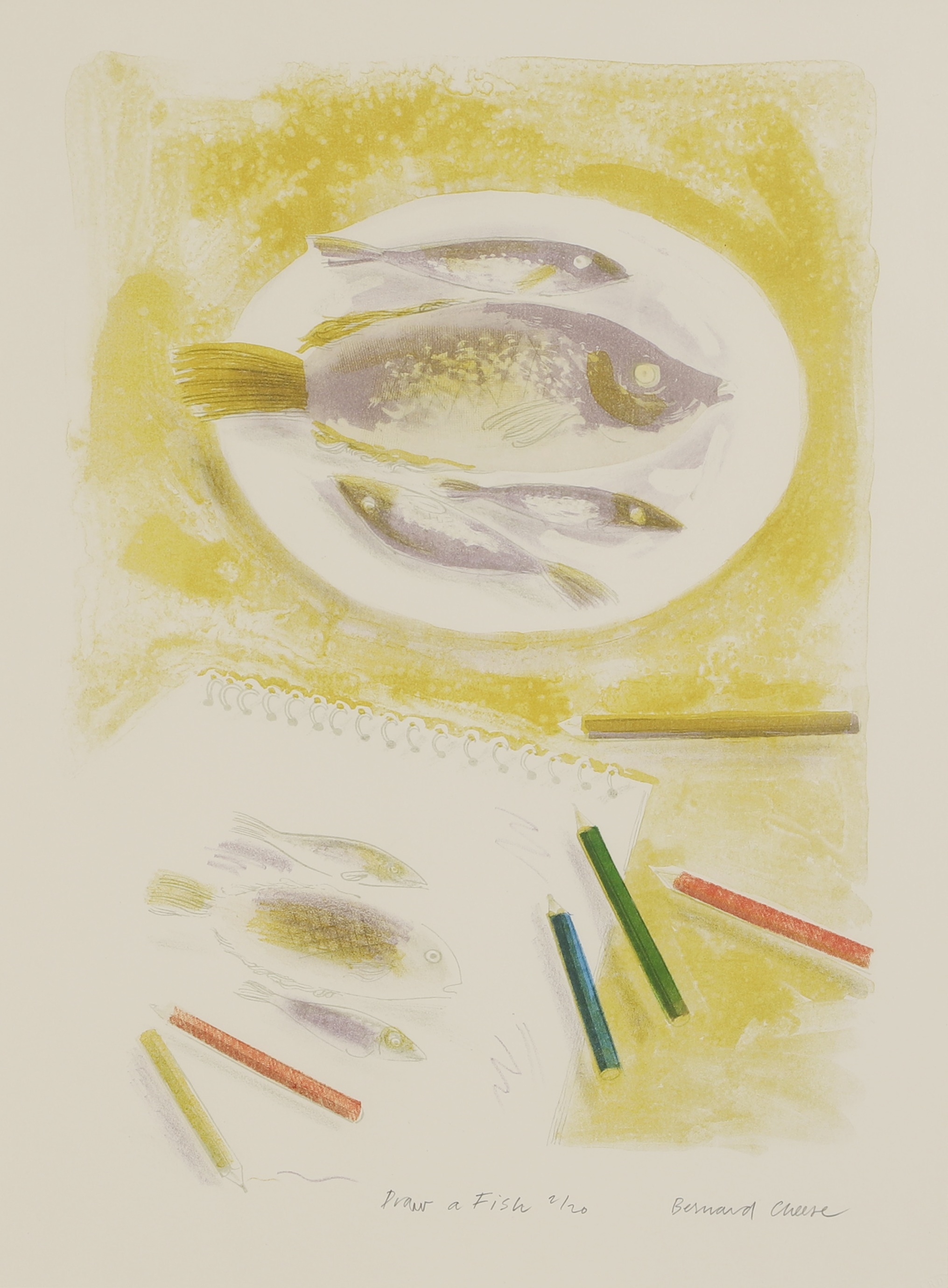 Bernard Cheese | Draw a Fish | MutualArt