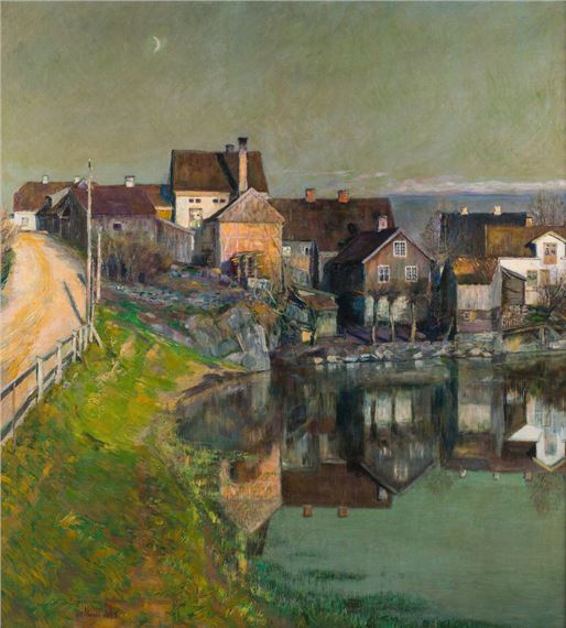 Jacob Sømme | Landscape. From Hølen 1904 (1904) | MutualArt