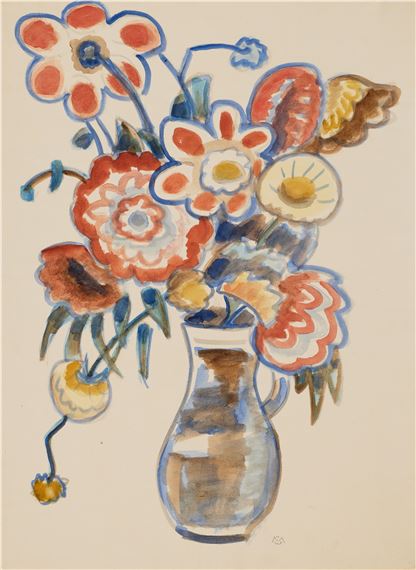 Gabriele Münter | Blumenstillleben (1935 - 1940) | MutualArt