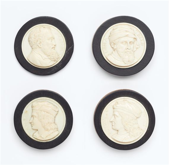 Johann Christoph Ludwig Lücke | Portrait medallions (18) | MutualArt