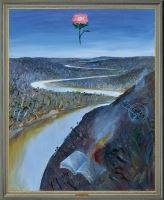 Arthur Merric Bloomfield‏ Boyd | Burning Book, River and Rose II (1986 ...