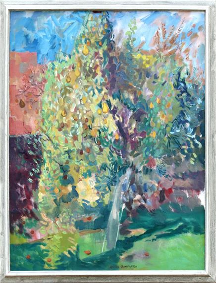 Ernest Nelson Sandgren | Winter Pear Tree (Circa 1960) | MutualArt