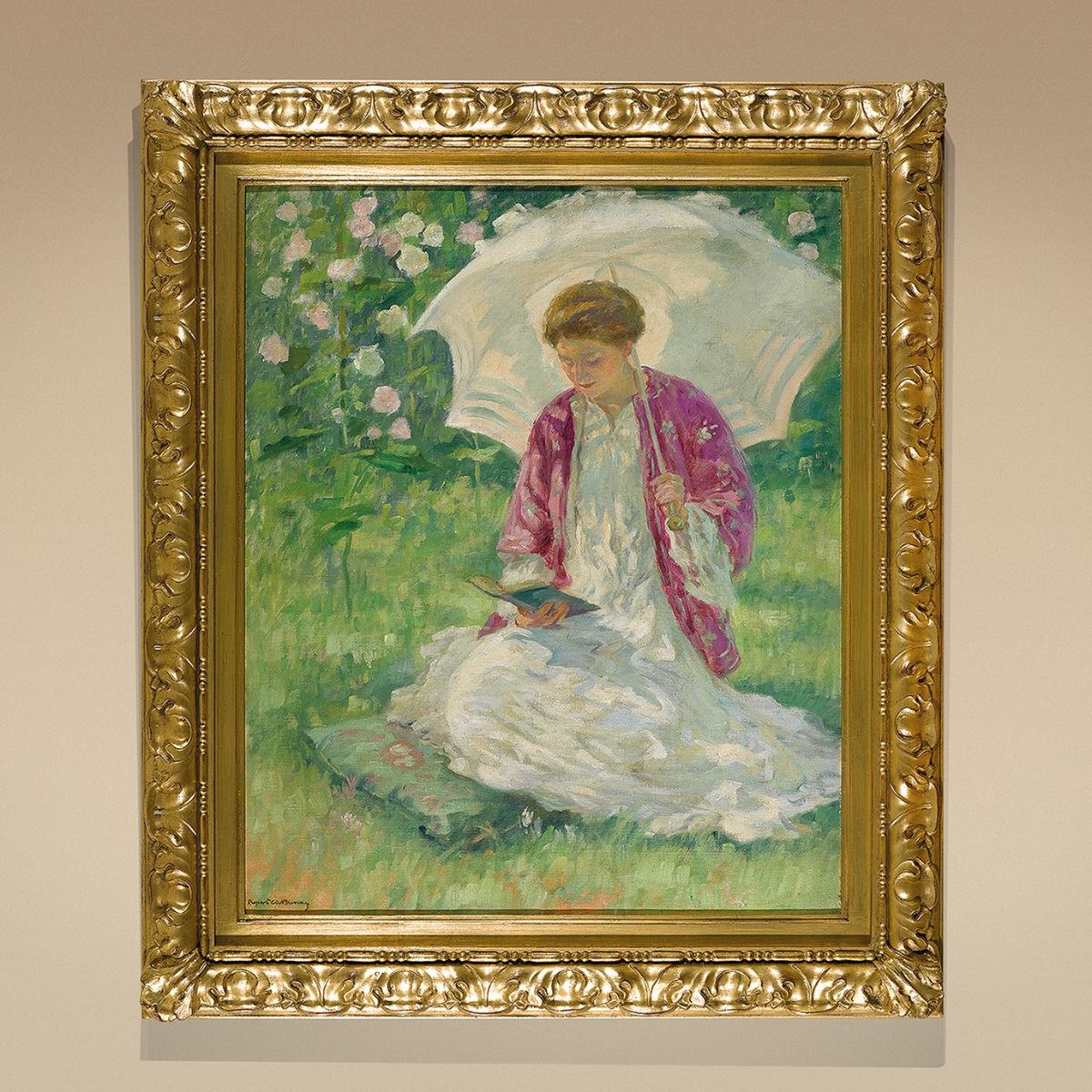 Rupert Bunny | Au Soleil (Girl in Sunlight (1915) | MutualArt