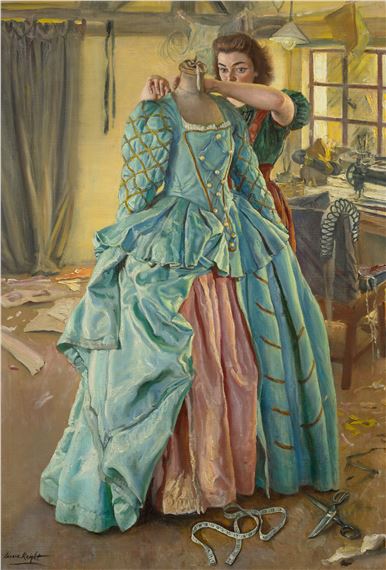 Dame Laura Knight | The Theatre Wardrobe | MutualArt