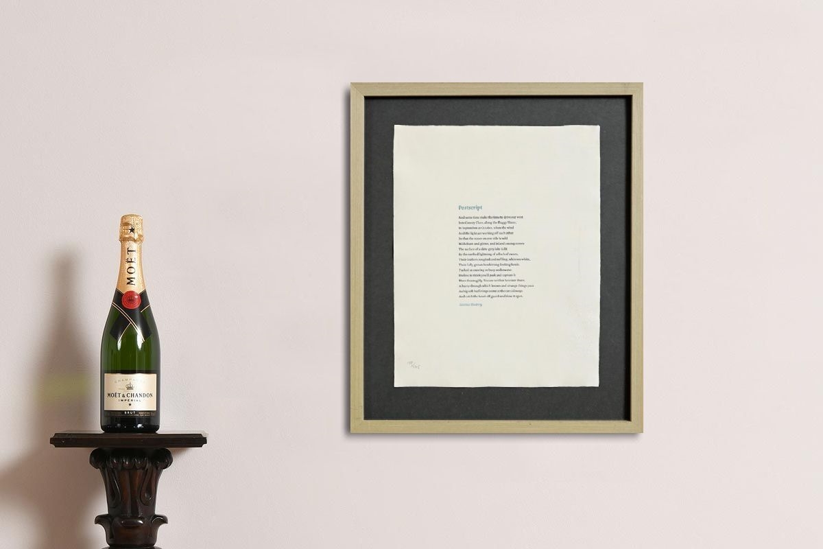 Seamus Heaney | Postscript | MutualArt