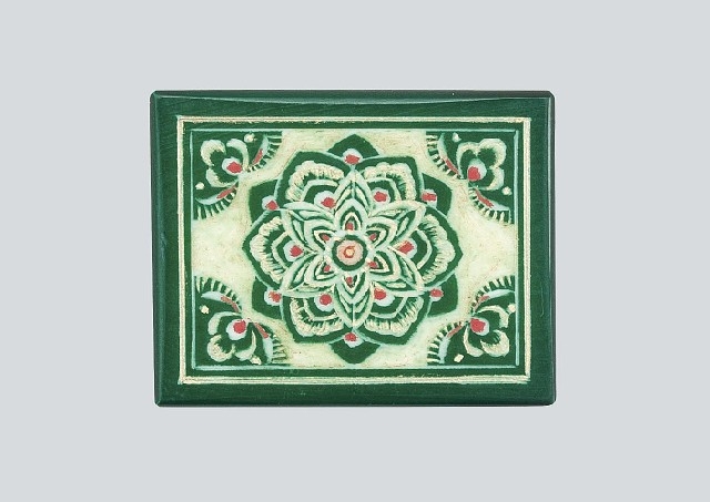 Fumiyuki Yoshida | Ivory bachiru obi sash clip with Shosoin traditional ...