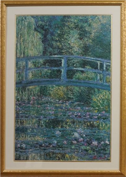 Claude Monet | The Japanese Footbridge | MutualArt
