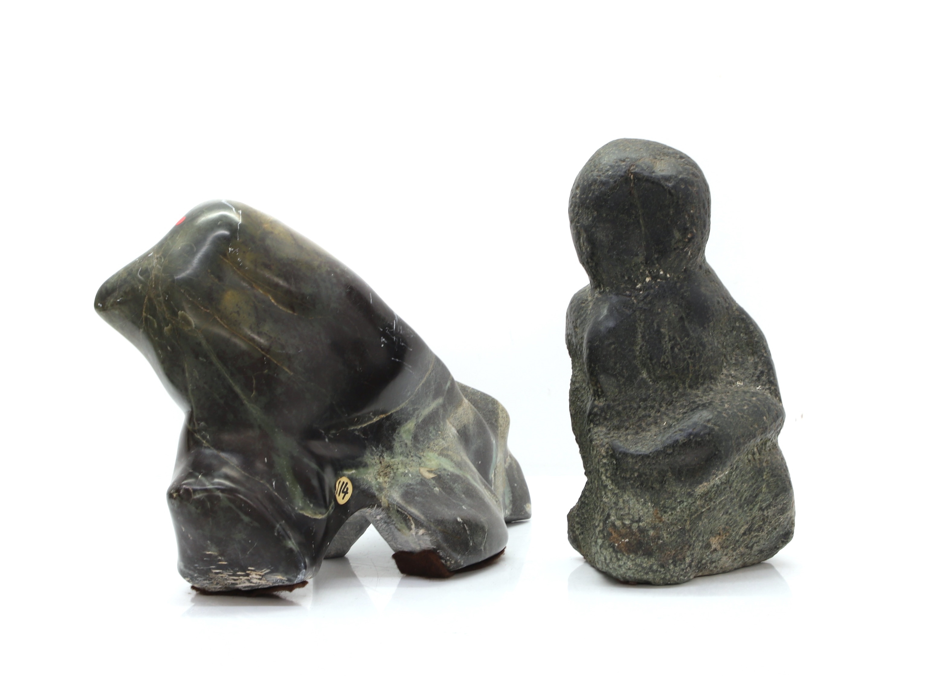 Arthur Fata | Two Shona sculptures (Circa 1985) | MutualArt