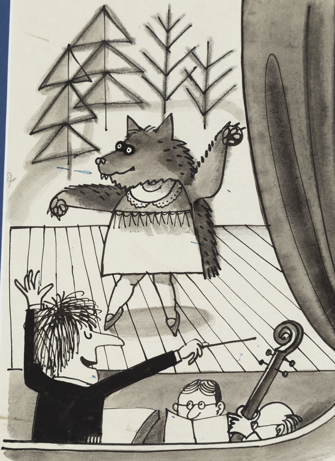 Jerzy Flisak | Theater scene | MutualArt