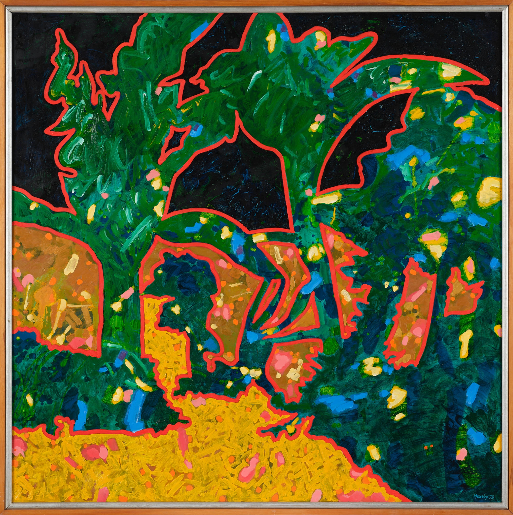 Pat Hanly | Garden Energy (1973) | MutualArt