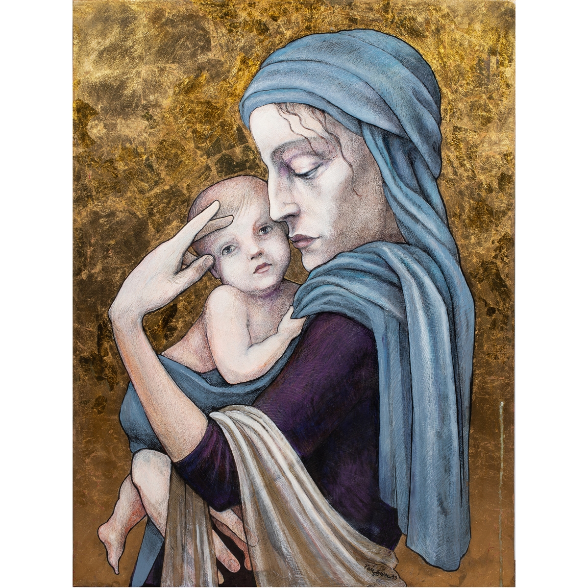 Paige Oden | Mother and Child (1993) | MutualArt