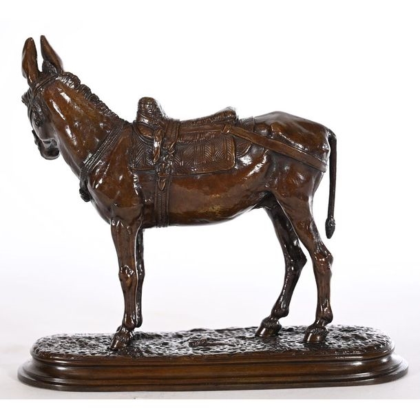 Auguste Nicholas Cain | African donkey | MutualArt