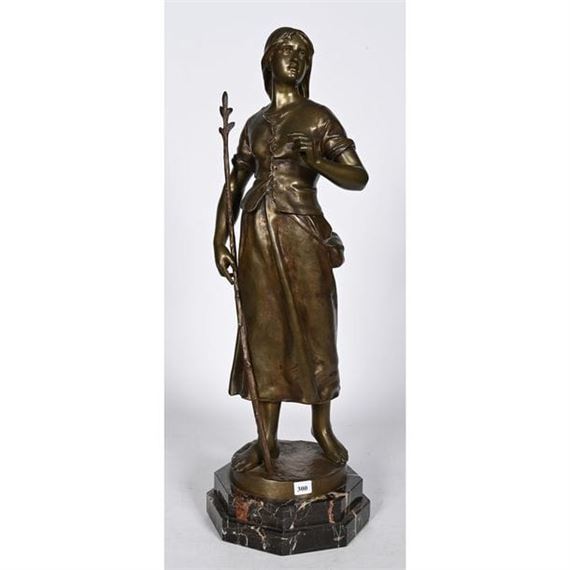 Eugène Marioton | Standing woman | MutualArt