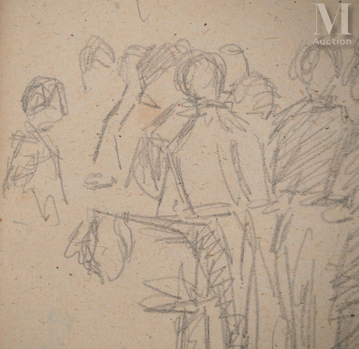 Louis Hayet | The reunion | MutualArt