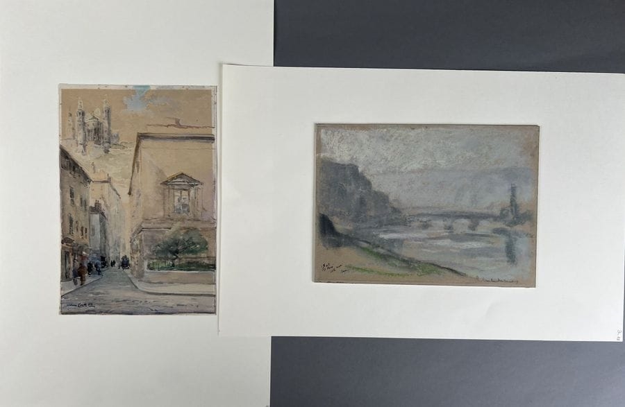 Pierre Combet-Descombes | Bridge on the Rhône | MutualArt