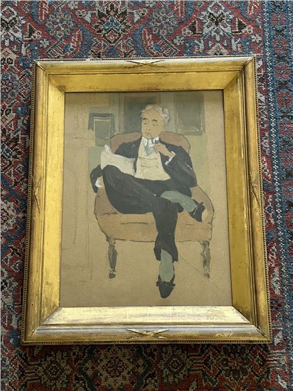 Winifred Donne | portrait of Walter Donne (Circa 1910) | MutualArt