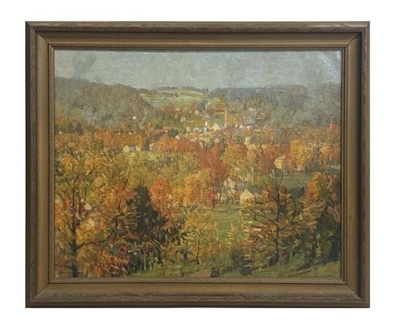 Ernest Bruce Nelson | Autumn Landscape | MutualArt