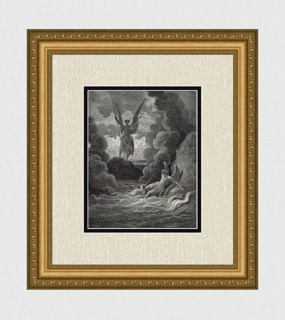 Gustave Doré | Satan and Beelzebub (Milton's Paradise Lost (1880 ...