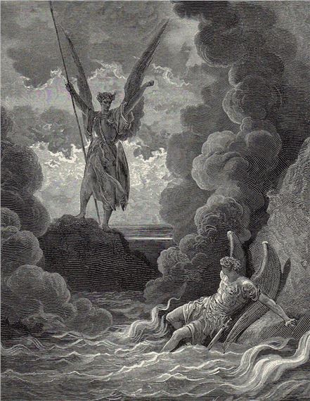 Gustave Doré | Satan and Beelzebub (Milton's Paradise Lost (1880 ...