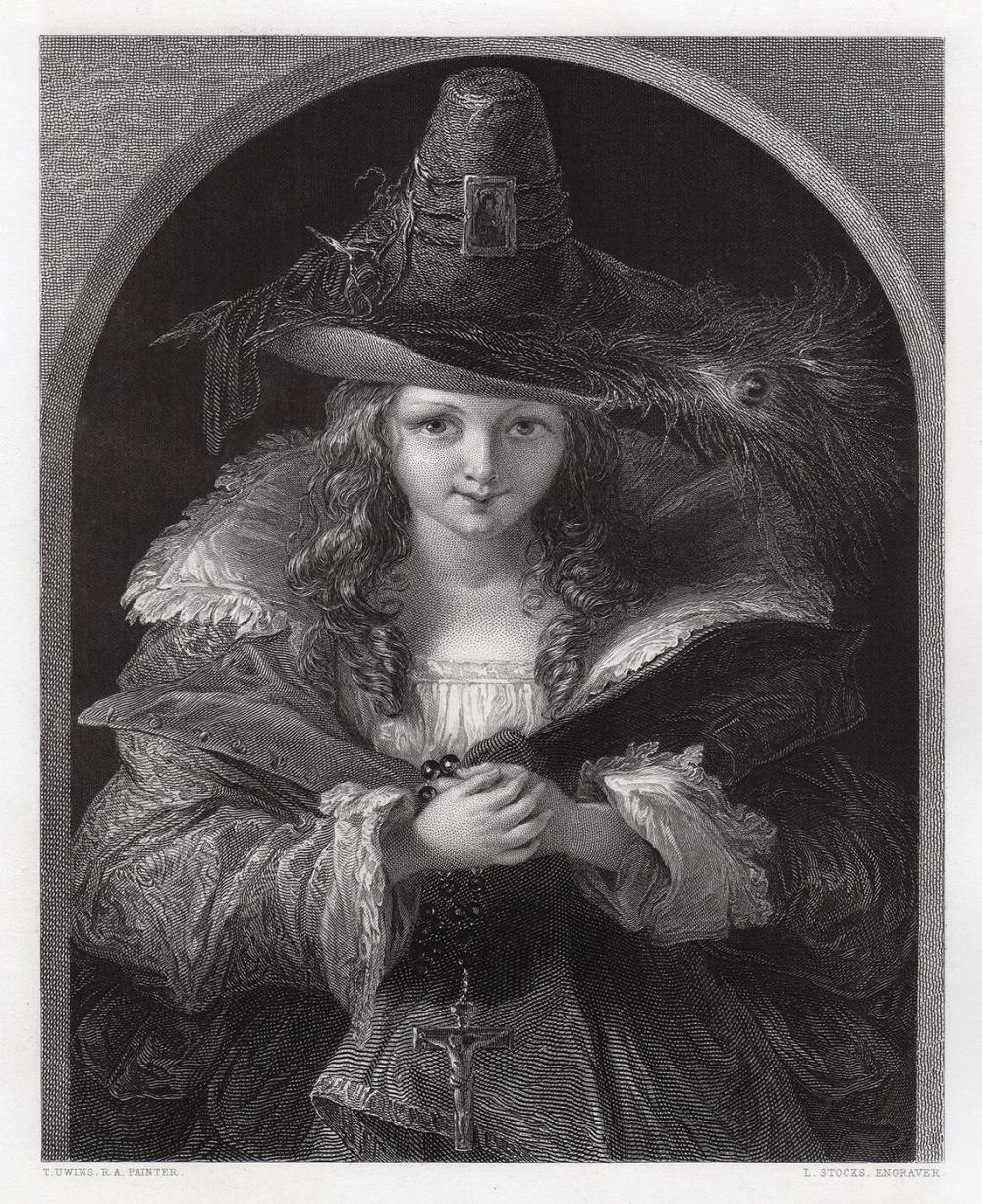 Thomas Uwins | Le Chapeau de Brigand (1849) | MutualArt
