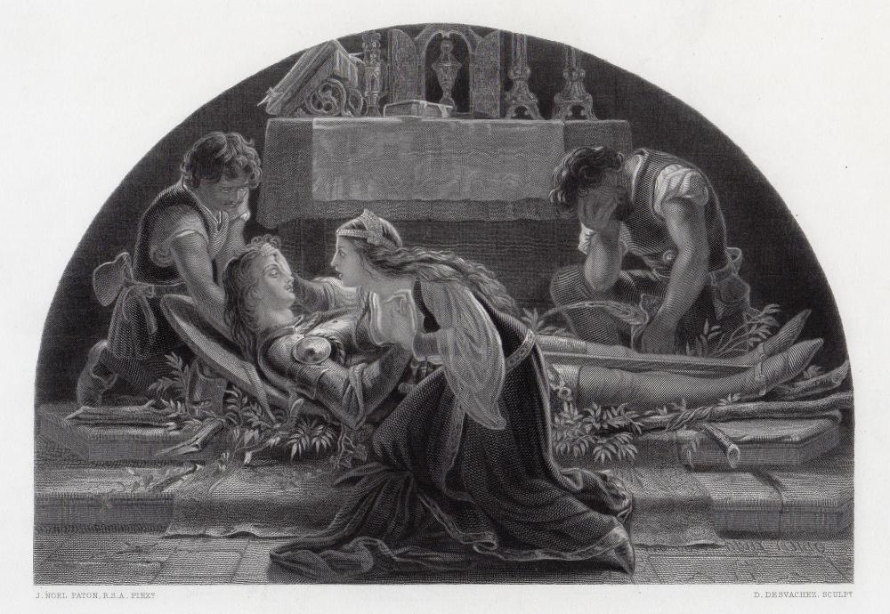 Joseph Noel Paton | Bartham's Dirge (1863) | MutualArt