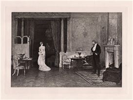 William Quiller Orchardson | The First Cloud (1887) | Compare similar ...