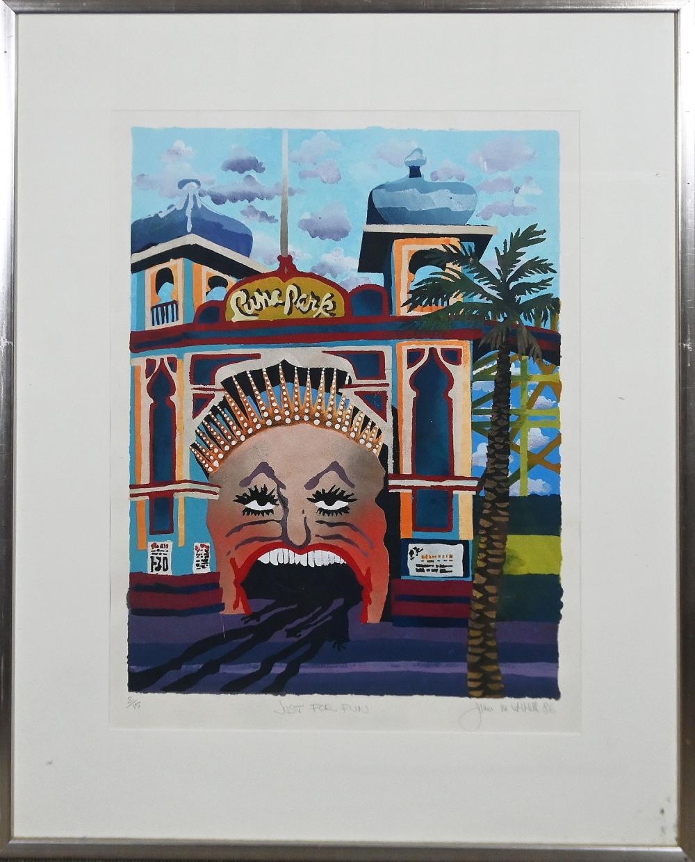 Jan Mitchell | JUST FOR FUN (1986) | MutualArt