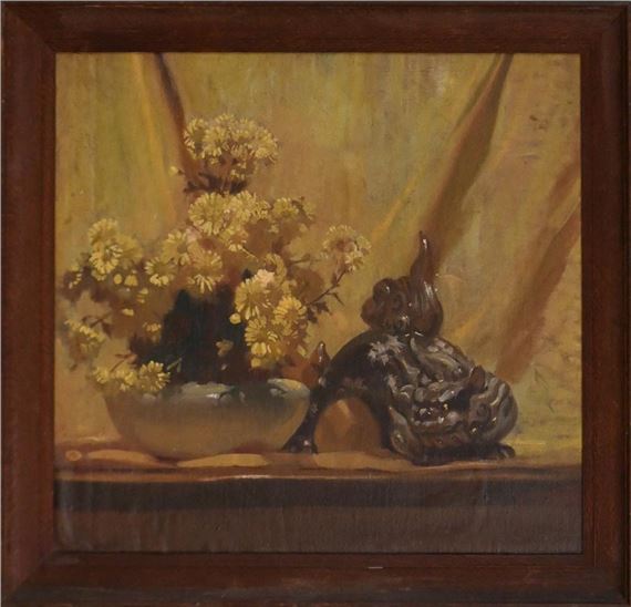 Frederick Leist | STILL LIFE WITH FLOWERS | MutualArt