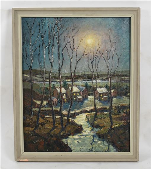 Edward O. Kraske | Moonlight (20th Century) | MutualArt