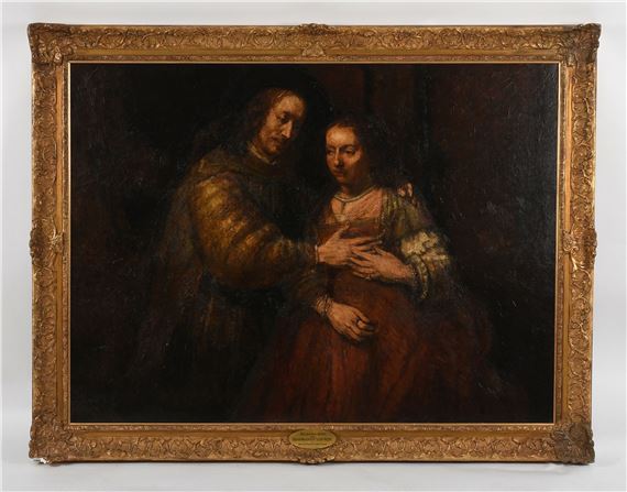 Egbert Rubertus Derk Schaap | After Rembrandt's The Jewish Bride ...