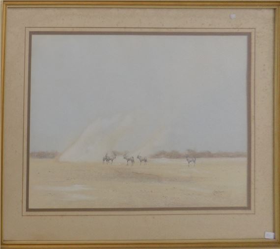 Kim Donaldson | Gemsbok in a Desert Landscape | MutualArt