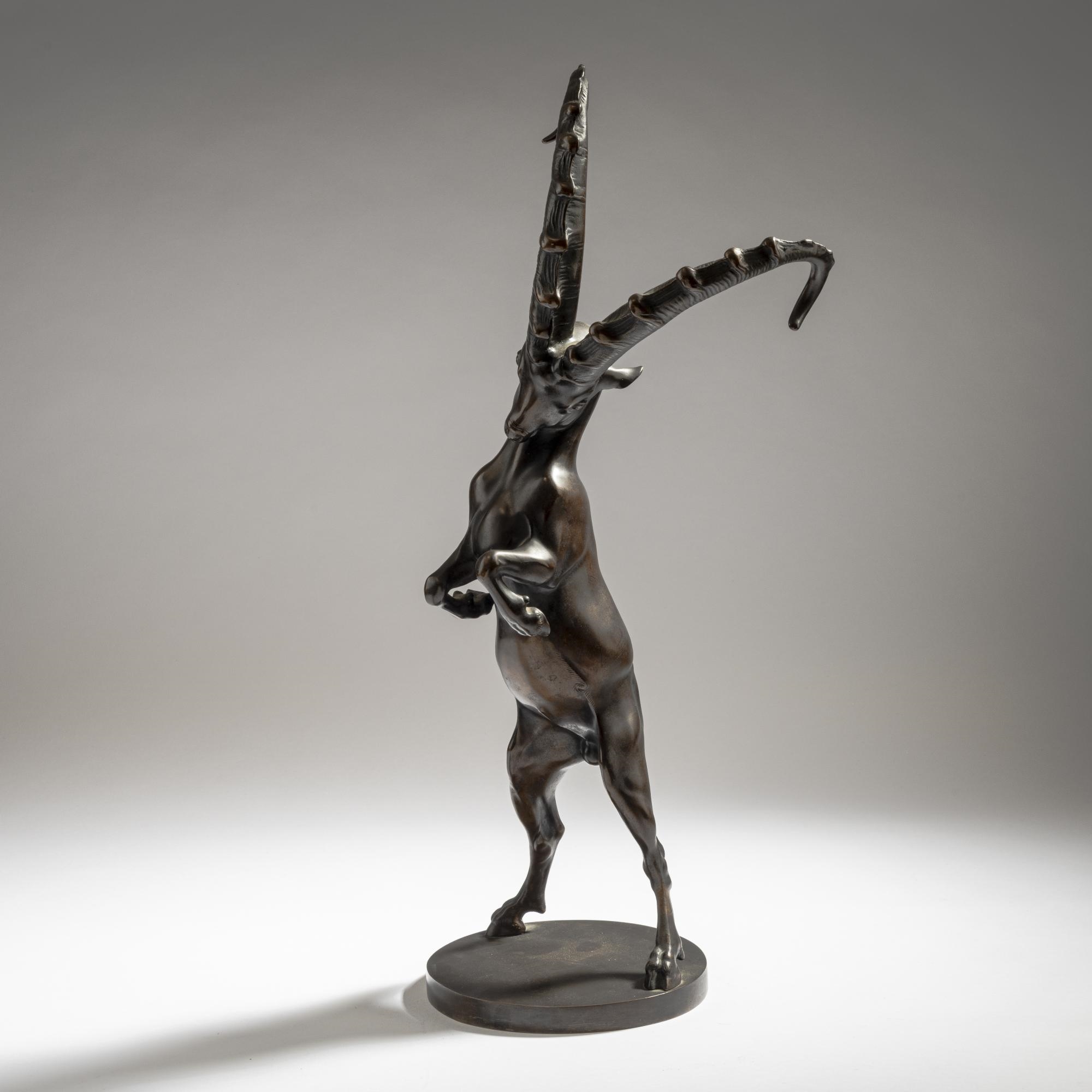 Franz Barwig | Fighting Capricorn (1911) | MutualArt