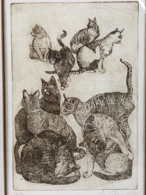 Anna Ravenscroft | Study of cats | MutualArt