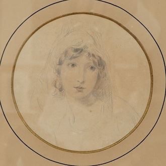 Sir Thomas Lawrence | Portrait of Lady Augusta Lowther | MutualArt