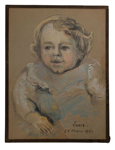 Robert Boulet | Portrait de Louis enfant | MutualArt