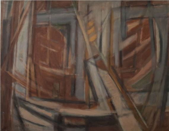 Michel Bérard | Abstract composition | MutualArt