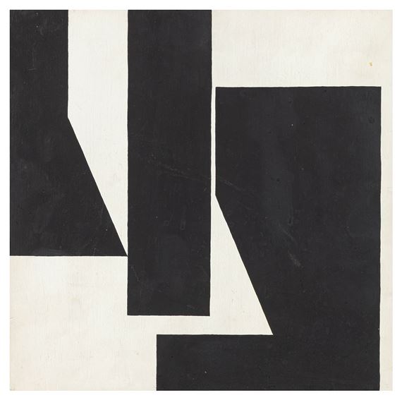 Ivor Robinson | Exploded Black Square (1965) | MutualArt