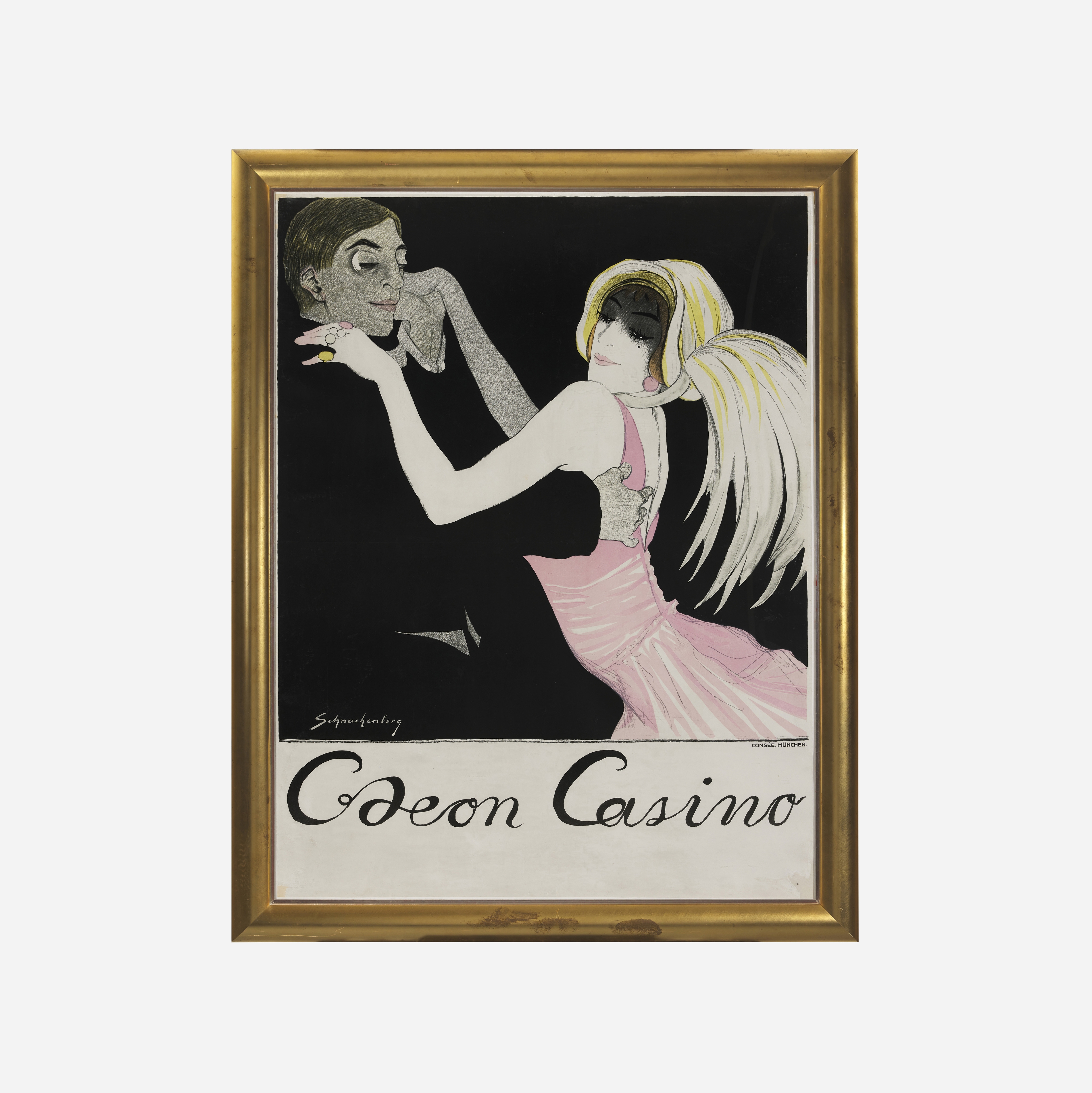 Walter Schnackenberg | Odeon Casino vintage poster (1912) | MutualArt