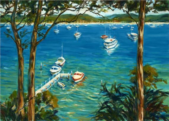 Bing Wu | Jetty, Sydney Harbour | MutualArt