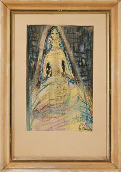 Jan Sládek | Píseň hor - noc | MutualArt
