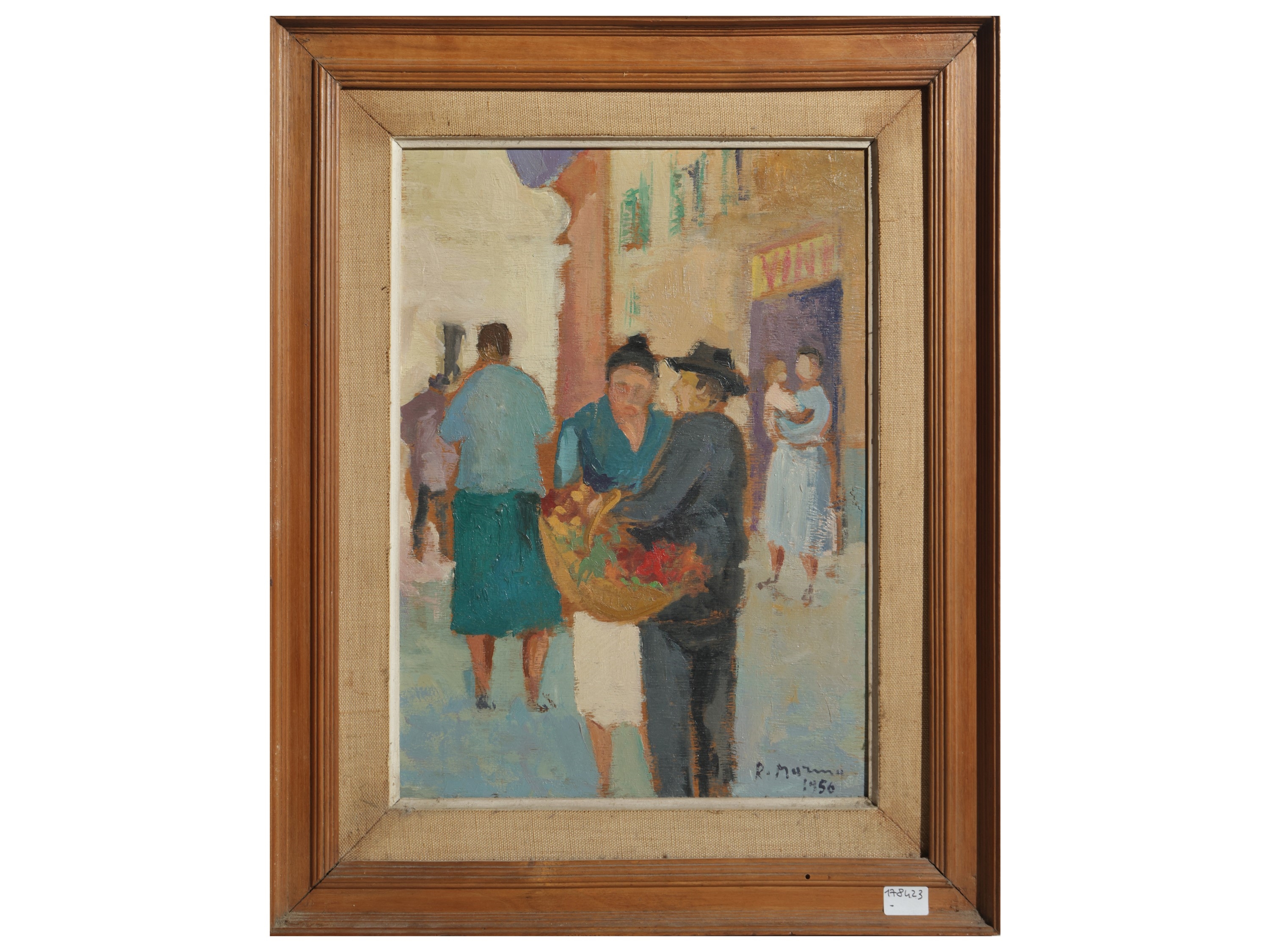 Rodolfo Marma | Figure della strada (1956) | MutualArt