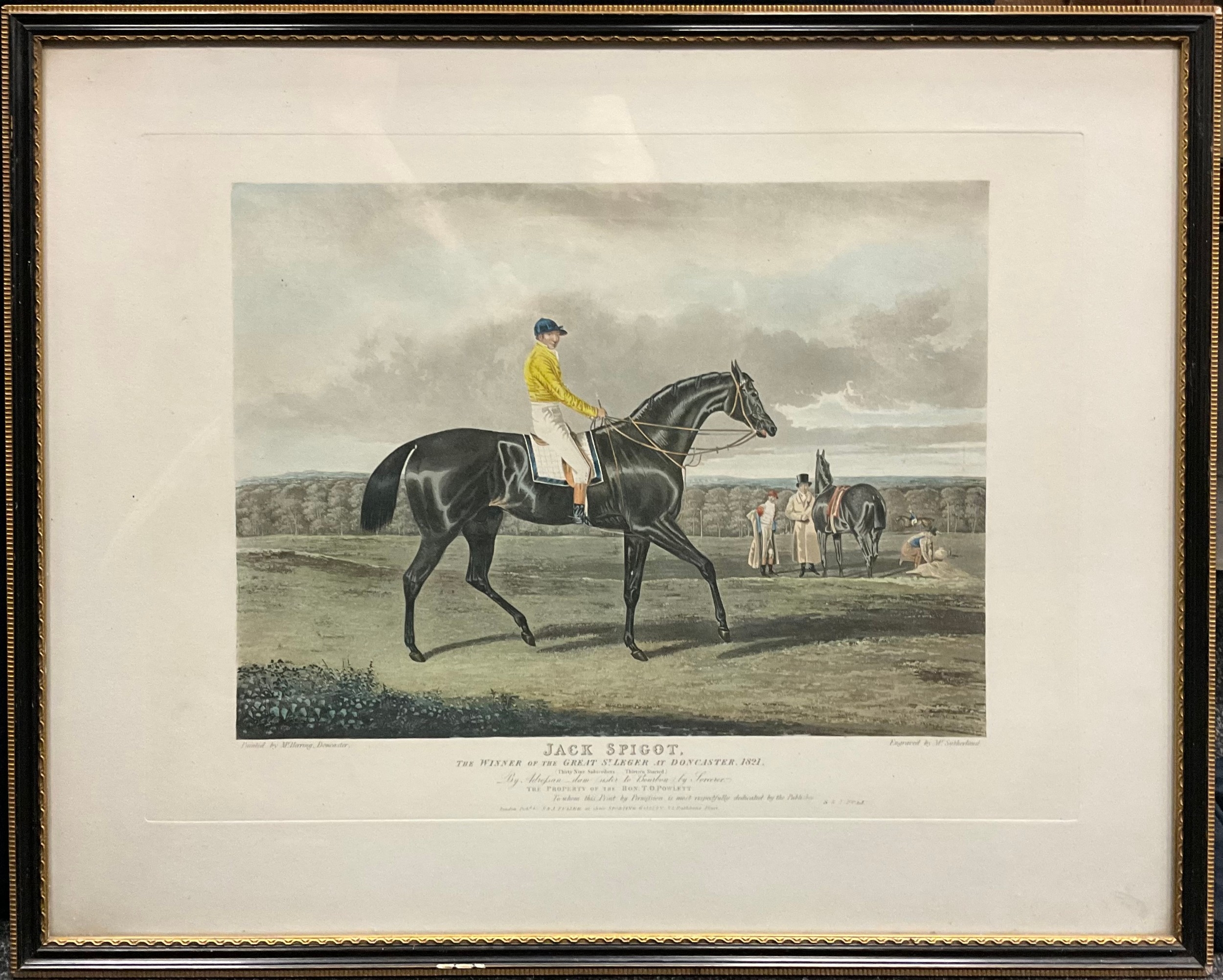 M. Sutherland | Jack Spigot, The winner of the great Saint ledger at ...