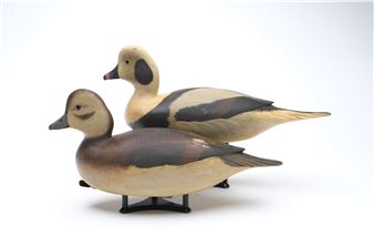 Robert bob White | Rigmate pair of long-tailed ducks | MutualArt